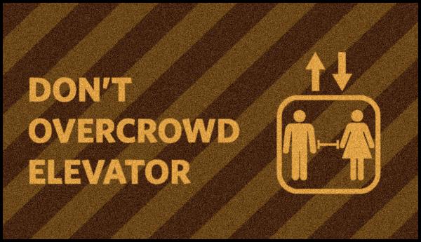 Elevator Social Distancing Floor Mats are essential business mats by ...