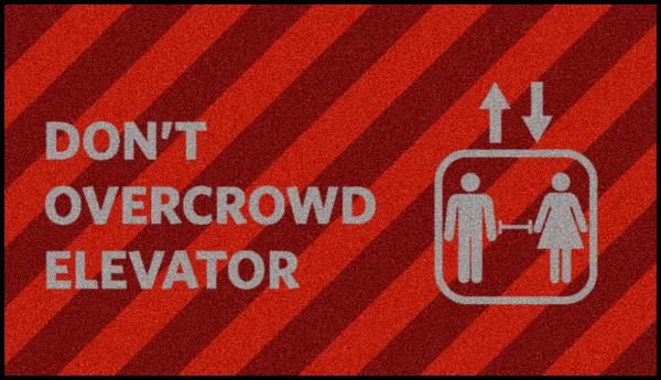 Elevator Social Distancing Floor Mats are essential business mats by ...