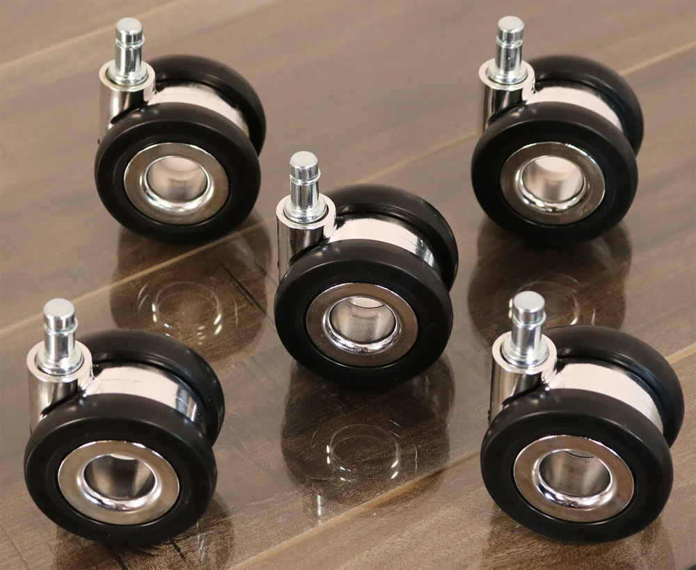 FLōW (R) Desk Chair Casters are Chair Wheels by American Floor Mats