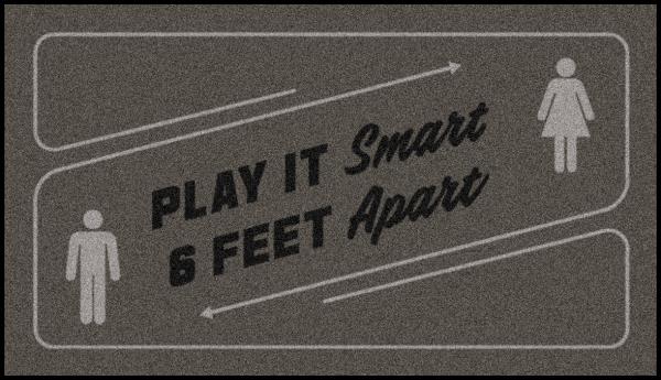 Play it Smart Social Distancing Floor Mats are essential business mats ...