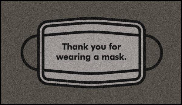 Wear a Mask Floor Mats are essential business mats by American Floor Mats