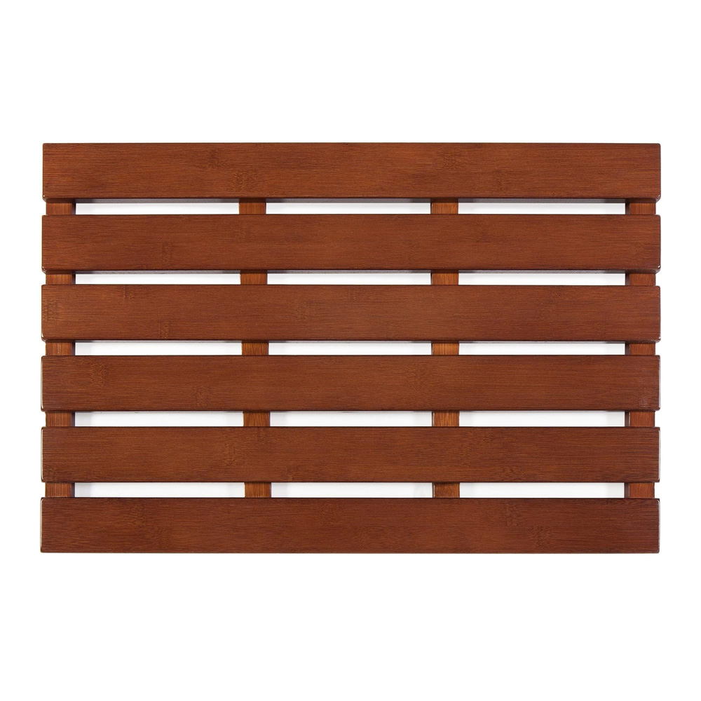 Wooden Bath Mats are Wood Shower Mats by American Floor Mats