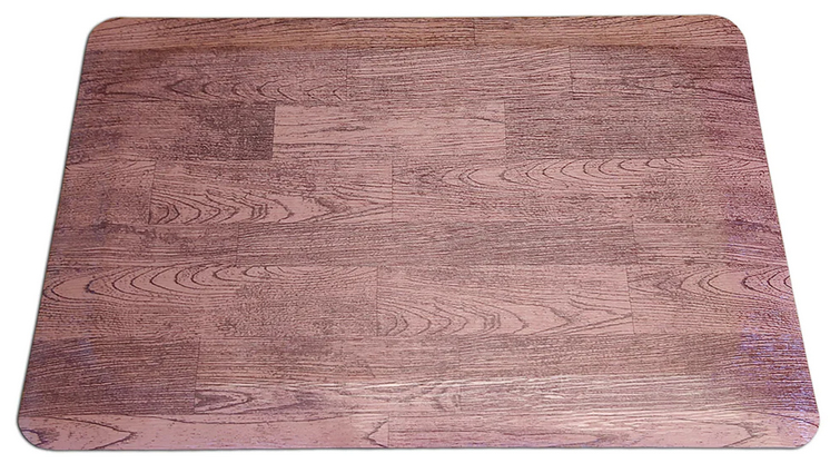 Woodgrain Anti-Fatigue Mats by are Faux Wood Surface Comfort Mats by ...