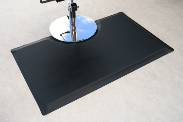 Classic Black Salon Mats are Salon Mats by American Floor Mats