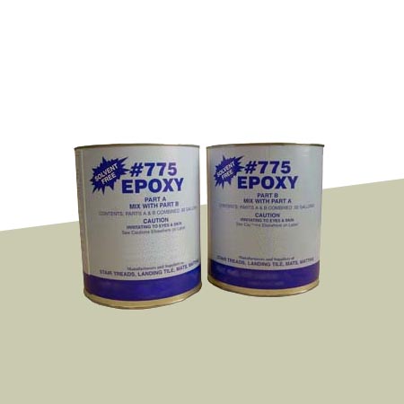 Epoxy Rubber Tile Adhesive by American Stair Treads