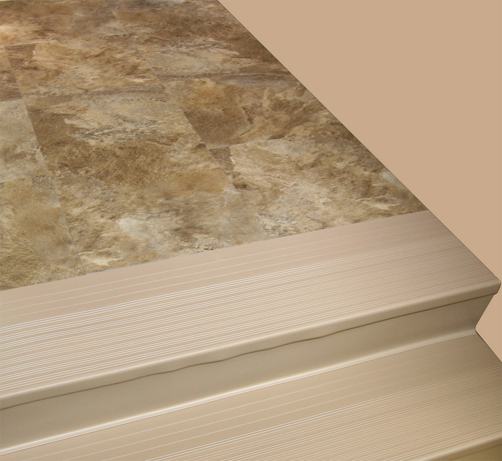 Marbleized Vinyl Floor Tiles are Vinyl Floor Tiles by American Stair Treads