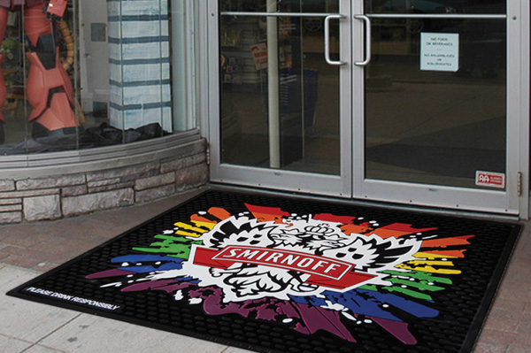 Molded Vinyl Logo Mats are Custom Vinyl Logo Mats by American Floor Mats