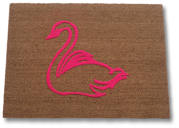Flocked Cocoa Logo Mats are Logo Floor Mats by American Floor Mats