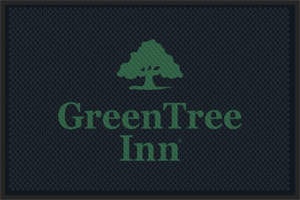 GreenTree Inn Rubber Logo Mats are Rubber Logo Mats by American Floor Mats