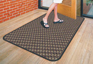 Designer Button Mats are Contemporary Entrance Mats by American Floor Mats